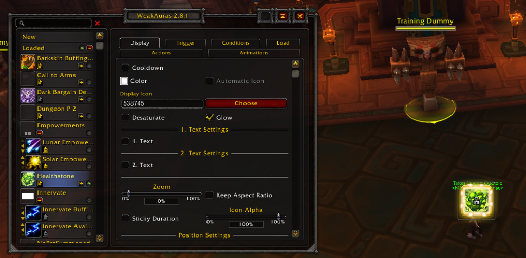 Making a Basic Weakaura | Ministry of Defense