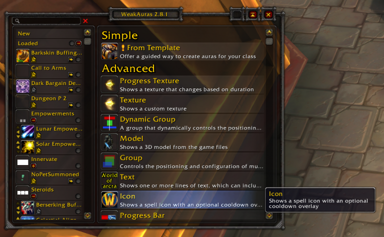 Making a Basic Weakaura | Ministry of Defense